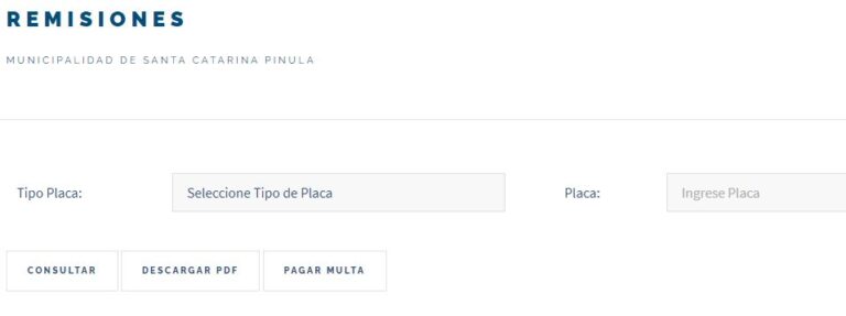 Multas EMETRA Santa Catarina Pinula / Consultas y Pagos